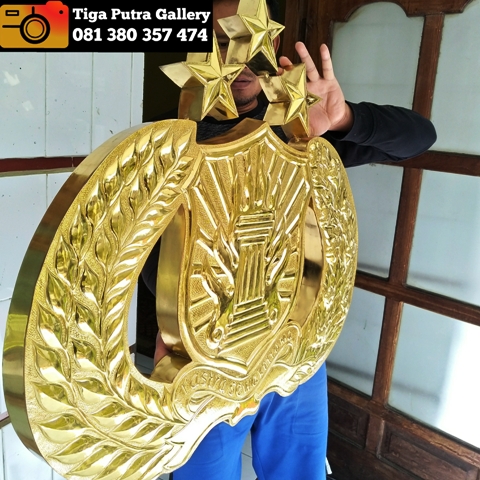 Logo Tribrata dari Kuningan | PUSAT KERAJINAN TEMBAGA