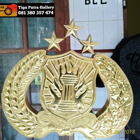 Logo Tribrata dari Kuningan | PUSAT KERAJINAN TEMBAGA